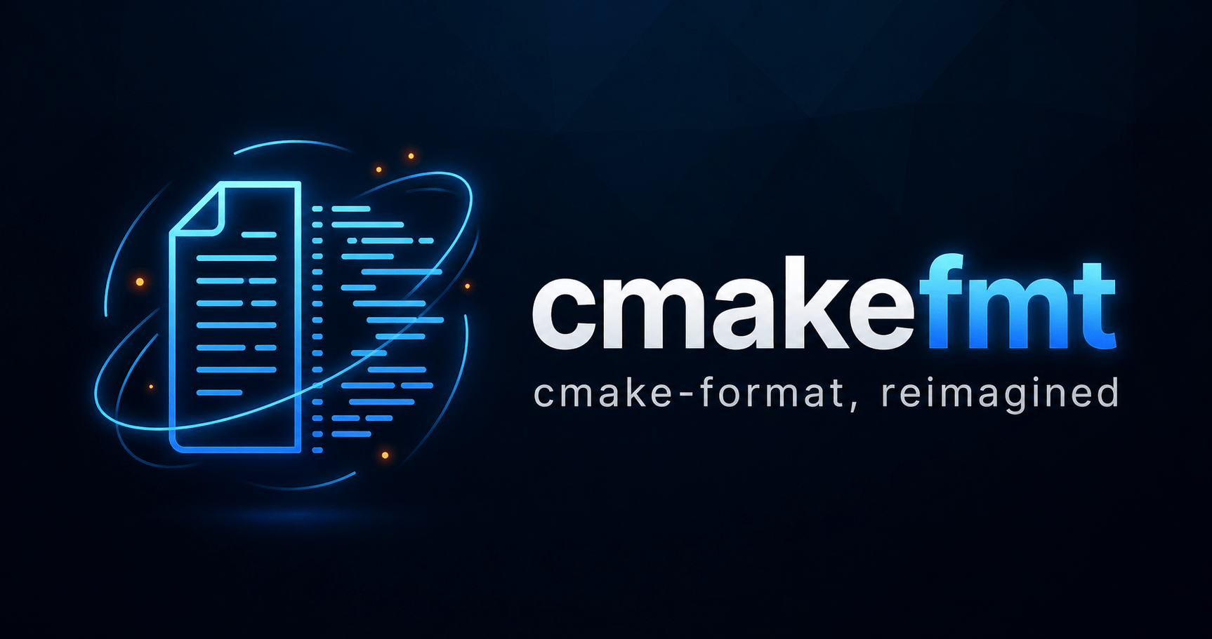 A fast, correct CMake formatter | cmakefmt